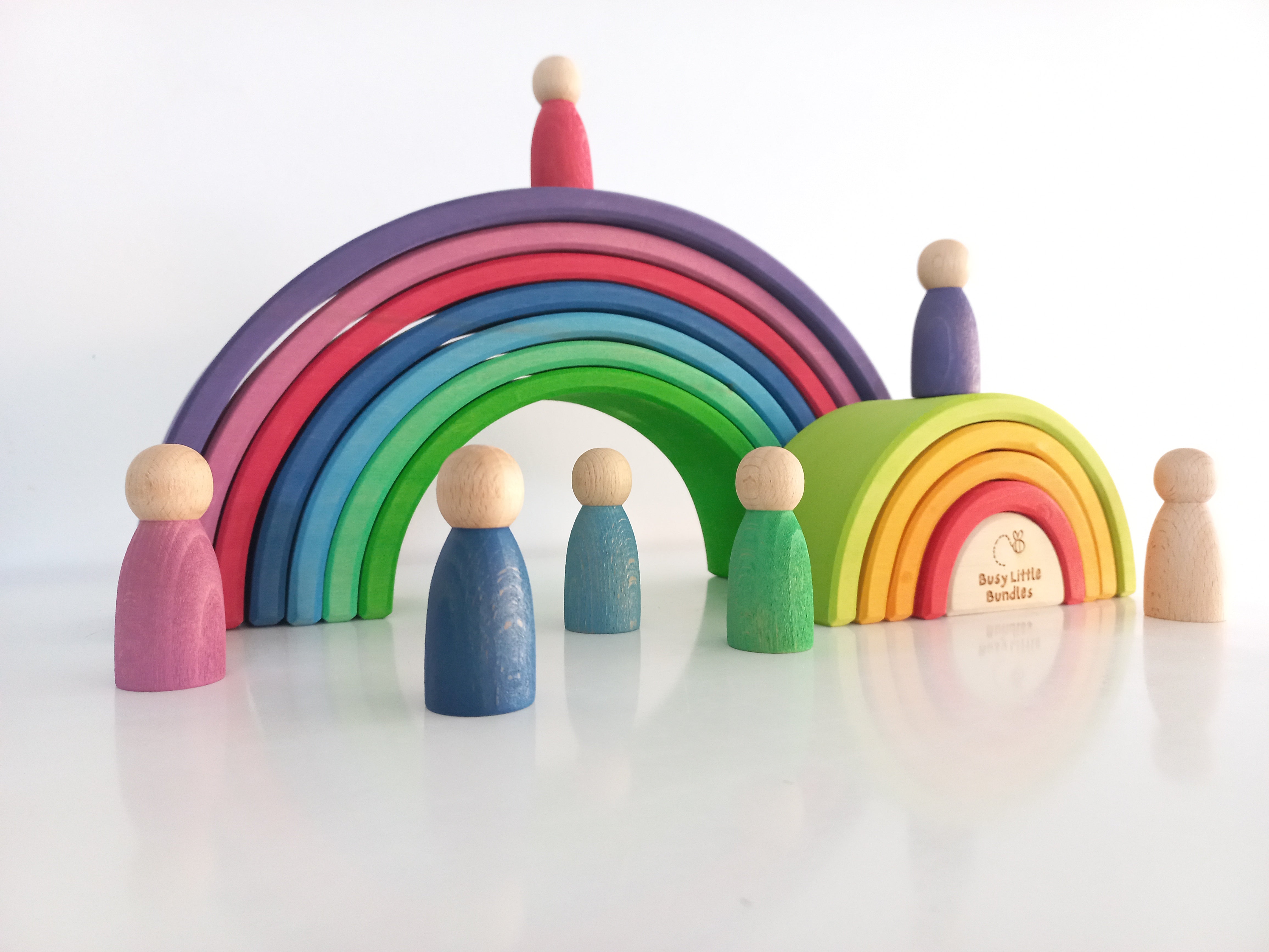 Rainbow & Peg People Bundle – Busy Little Bundles