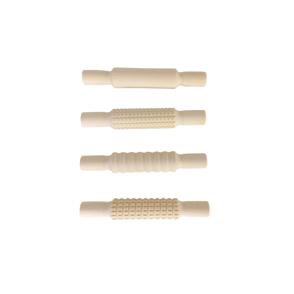Wooden Pattern Rolling Pins - set of 4 – Busy Little Bundles